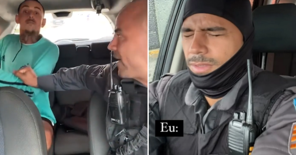 [vÍdeo] Influenciador Que Se Vestia De Policial Para Assustar